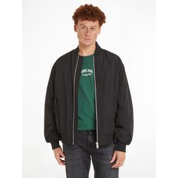 Tommy Jeans Bomberjacke »TJM CLASSICS BOMBER JACKET EXT« mit Logoschriftzug Black S S Jacke von Tommy Jeans