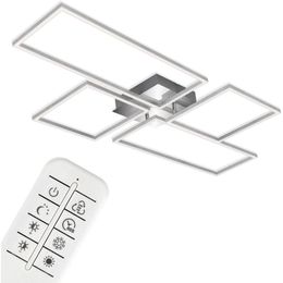 Briloner Leuchten LED Deckenleuchte »3170018 FRAME« LED-Board Kaltweiß Neutralweiß Tageslichtweiß Warmweiß Deckenlampe, 110x54x9, 8cm,...
