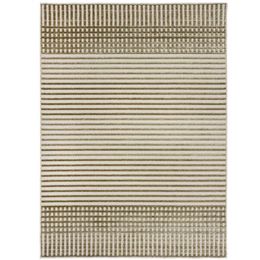 FLAIR RUGS Teppich &raquo;Elton Hoch-Tief Effekt&laquo; rechteckig 8 mm H&ouml;he Chenille Optik, kurzflor, waschbar, Wohnzimmer, Schlafzimmer gr&uuml;n Polyester, 