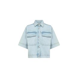 Levete Room Langarmhemd »Shirt LR-KOSA 11« L650 - BREEZY BLUE M - Normalgrößen Normalgrößen M Klassische Schnitte mit raffinierten Details
