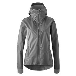 Gonso Damen Fahrradjacke &raquo;Save Jacket Trail W&laquo; Damen Regenjacke wind- und wasserdicht, Radjacke mit Kapuze schwarz 44