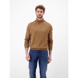 Lerros Rollkragenpullover »Herren Rollkragen-Strickpullover« LIGHT COFFEE MELANGE 3XL 3XL MODERN FIT (schmale Passform)