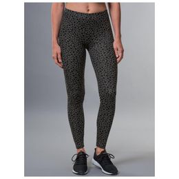 TRIGEMA Leggings »Leggings mit Dalmatiner Print« anthrazit L - US-Größen US-Größen L Elastischer Feinripp