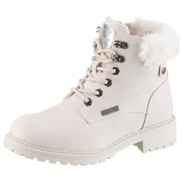 Dockers by Gerli Stiefelette Schn&uuml;rboots mit Blockabsatz ice 41 41 Dockers Winterboots