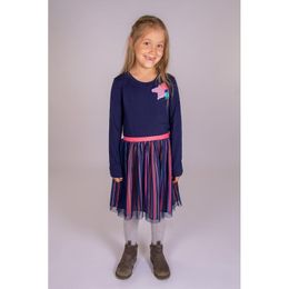 happy girls Jerseykleid mit angesetztem Rock im Streifen-Look navy 92 - N-Gr N-Gr 92 Süßes Kleid von happy girls