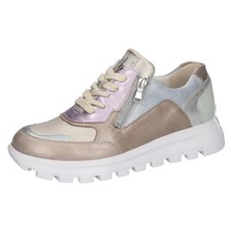 Waldläufer WALDLÄUFER Plateausneaker »H-AJALA«, Schnürer, Halbschuh Komfortschuh in H-Weite (=sehr weit) beige-pastell-metallic 3,5 (36) 3,5 (36) Schnürer im...
