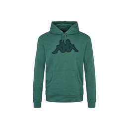 Kappa Troyer »Hoodie Logo Airiti« Green Jasper L L Perfekt für kühlere Tage und entspannten Stil