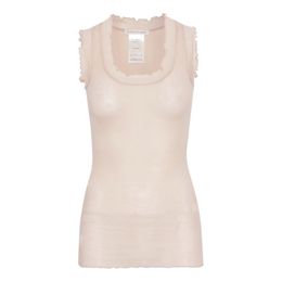 SEAMLESS BASIC Funktionstop &raquo;Top Flounce&laquo; Rosie Beige S/M S/M Klassische und vielseitige Tops aus exklusiven Materialien