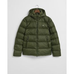 Gant Steppjacke »ACTIVE CLOUD JACKET« mit Kapuze regular fit, abnehmbare Kapuze, 2-Wege-Reißverschluss COUNTRY GREEN 4XL 4XL Übergangsjacke von Gant