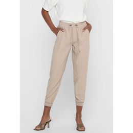 Only Jogger Pants »ONLKELDA-EMERY MW PULL-UP PANTS« humus 34 (XS) - Länge 32 Länge 32 34 (XS) Lässige Schlupfhose mit Gummizug am Saum