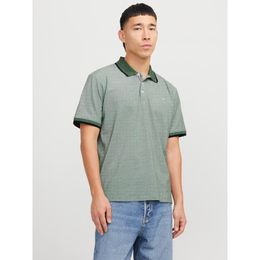 Jack & Jones JACK & JONES Poloshirt »JPRBLUALVES SS POLO SN« mit Logo Stickerei Dark Ivy L L Polo mit Knopfleiste von Jack & Jones