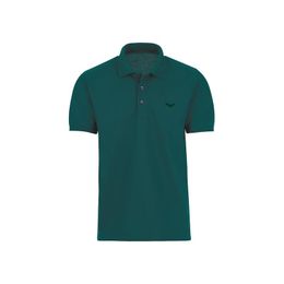 TRIGEMA Poloshirt »Poloshirt in Piqué-Qualität« 1 Stk. tlg. efeu M M Piqué Qualität