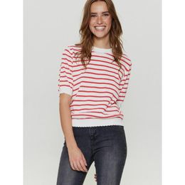 N&uuml;mph N&Uuml;MPH Kurzarmhemd &raquo;T-shirt NUNICOLE&laquo; Teaberry L - Normalgr&ouml;&szlig;en Normalgr&ouml;&szlig;en L Kuschelige und stilvolle Strickpullover f&uuml;r k&uuml;hle Tage