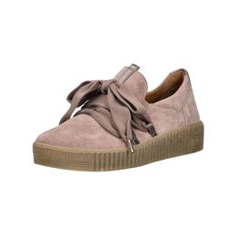 Gabor Sneaker »Sneaker Veloursleder« Rose 44 44 Verschluss: Schnürung