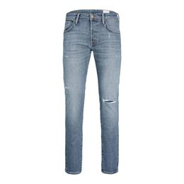 Jack & Jones JACK & JONES Slim-fit-Jeans »JJIGLENN JJWARD JJ 322 N« Blue Denim 32 - Länge 30 Länge 30 32 Slim-Fit-Jeans mit extra-engem Beinschnitt für eine...
