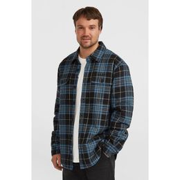 O`Neill O'NEILL Hemdjacke »MUST-HAVE FLEECE LINED SHIRT« 1 Stk. tlg. blue flannel XXL XXL H Flanelljacke von O'NEILL