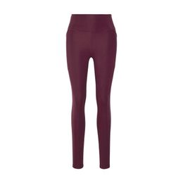 Girlfriend Collective Chinohose »Trousers High-rise« Plum XL - Normalgrößen Normalgrößen XL Elastischer Bund für perfekten Sitz