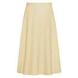 NORR Maxirock »skirt Frida« Yellow stripe 42 42 Feminine und elegante Designs