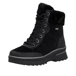 Remonte Winterstiefelette »FIBER GRIP« Winterboots, Outdoorboots mit wasserabweisender TEX-Membran schwarz 39 39 Schnürstiefelette mit...