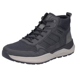 Rieker Winterboots Schnürboots, Casual High Top Sneaker mit TEX-Membran schwarz-dunkelgrau 45 45 Schnürboots mit wasserabweisender RiekerTEX-Membran