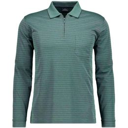 Ragman Poloshirt Moosgrün-318 XL XL Reissverschluss
