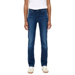 Mustang Straight-Jeans »Damen Style Shelby Straight« 682 mittelblau 30 - Länge 32 Länge 32 30 Straight-fit Jeans