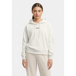 BOSS Orange Hoodie &raquo;Ehoody Premium Damenmode&laquo;, mit gesticktem Logo Open White 118 XS (34) XS (34) Hoodie von BOSS Orange Womenswear