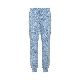 CCDK COPENHAGEN Chinohose &raquo;trousers Johanne&laquo; Kentucky Blue AOP XL - Normalgr&ouml;&szlig;en Normalgr&ouml;&szlig;en XL Weicher Stoff f&uuml;r ruhige N&auml;chte