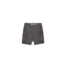 Alpha Industries Shorts »Crew Short« vintage grey 31 - Normalgrößen Normalgrößen 31 Cotton Twill Stoff
