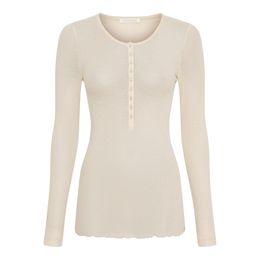 Seamless Basic Damen Langarmhemd &raquo; Shirt Cotton Granddad&laquo; L/XL