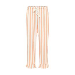 CCDK COPENHAGEN Pyjama &raquo;sleep pants Saga&laquo; Coral Sands Stripe S S Weicher Stoff f&uuml;r ruhige N&auml;chte