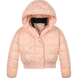 Calvin Klein Jeans Blouson »ARCHIVE GRID PUFFER JACKET« mit Kapuze für Kinder bis 16 Jahre, mit Kapuze Spanish Villa 4 (104) 4 (104) Blouson von...
