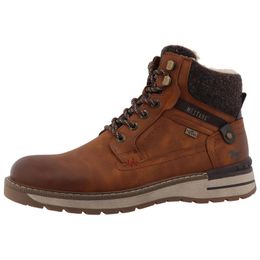 Mustang Shoes Winterboots »Maril« Workerboots, Schnürboots mit TEX-Ausstattung cognacfarben 46 46 Modischer Schnürboots mit Mustang-Logoschirftzug...