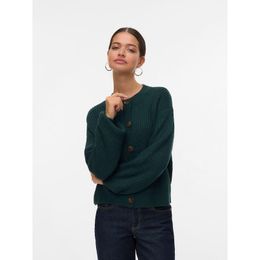 Véro Moda VERO MODA Strickjacke »VMLEA LS O-NECK CARDIGAN NOOS« Pine Grove S S Gestrickter Cardigan von Vero Moda