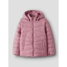 name it Winterjacke »NKFMARBLE JACKET PB« mit Kapuze Lilas 146 146 Jacke von name it für Mädchen