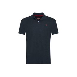 MCS Kurzarmhemd »Polo Hurst« Navy Blue S - Normalgrößen Normalgrößen S Klassisches Poloshirt mit ikonischem Rider-Logo