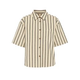 NORR Kurzarmhemd &raquo;shirt Arka&laquo; Black stripe 38 38 Klare Linien und stilvolle Details
