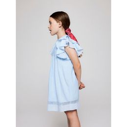 name it Midikleid »NKFFARIDE SS DRESS NOOS« Serenity (blank) 146 - N-Gr N-Gr 146 Kleid von name it für Mädchen