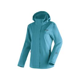 Maier Sports Funktionsjacke »Metor rec W« Damen Regenjacke, wetterfeste Outdoorjacke, wasserdicht, Reg. Fit aquablau 46 46 Vielseitige...