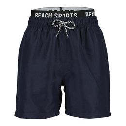 Blue Seven Badehose »Teenager Jungen Beach Bermuda« 1 Stk. tlg. Druck 598 - NACHTBLAU 164 164 Einfarbige Badeshorts für Jungen im Teenie Alter