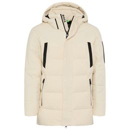 BOSS Green Daunenjacke »OW Block-X Parka« mit Kapuze Stehkragen, Regular, abnehmbare Kapuze atmungsaktiv funktional Parka Open White131 S S...