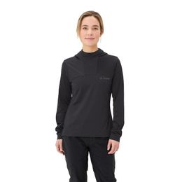 Vaude Kapuzensweatshirt »WOMEN'S QIMSA HOODY« 1 Stk. tlg. black 46 46 Warmer Damen Fahrrad Hoodie für MTB-Touren von Herbst bis Frühling