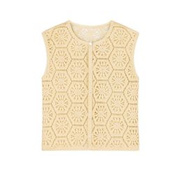 NORR Stricktop &raquo;top Crochet&laquo; Off-white 38 38 Modernes und zeitloses Design