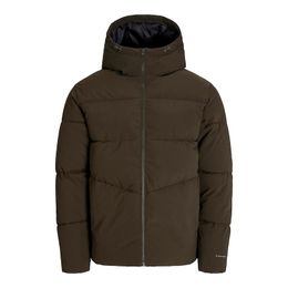 Jack & Jones JACK & JONES Steppjacke »JJGLOBAL PUFFER JACKET« mit Kapuze Delicioso XS XS Moderne Steppjacke von Jack & Jones