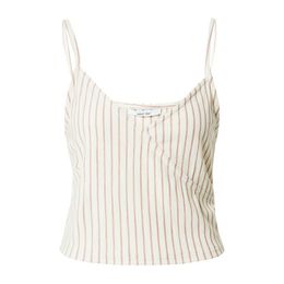 ABOUT YOU Top ' Kirsten' Damen Gr&ouml;&szlig;e XS rostrot / wei&szlig;
