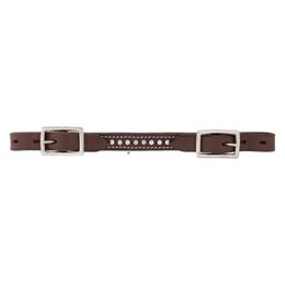 Passion 4Q Kinnriemen mit Nieten braun onesize