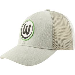 VfL Wolfsburg Cap Logo grau