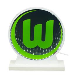 VfL Wolfsburg LED Lampe 3D Logo