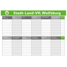 VfL Wolfsburg Spiel Stadt-Land-VfL
