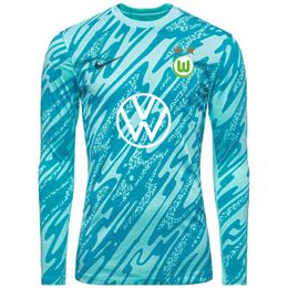 VfL Wolfsburg Nike Torwarttrikot Frauenmannschaft blau 2025/26 L VfL Wolfsburg Frauen - offizielles Trikot